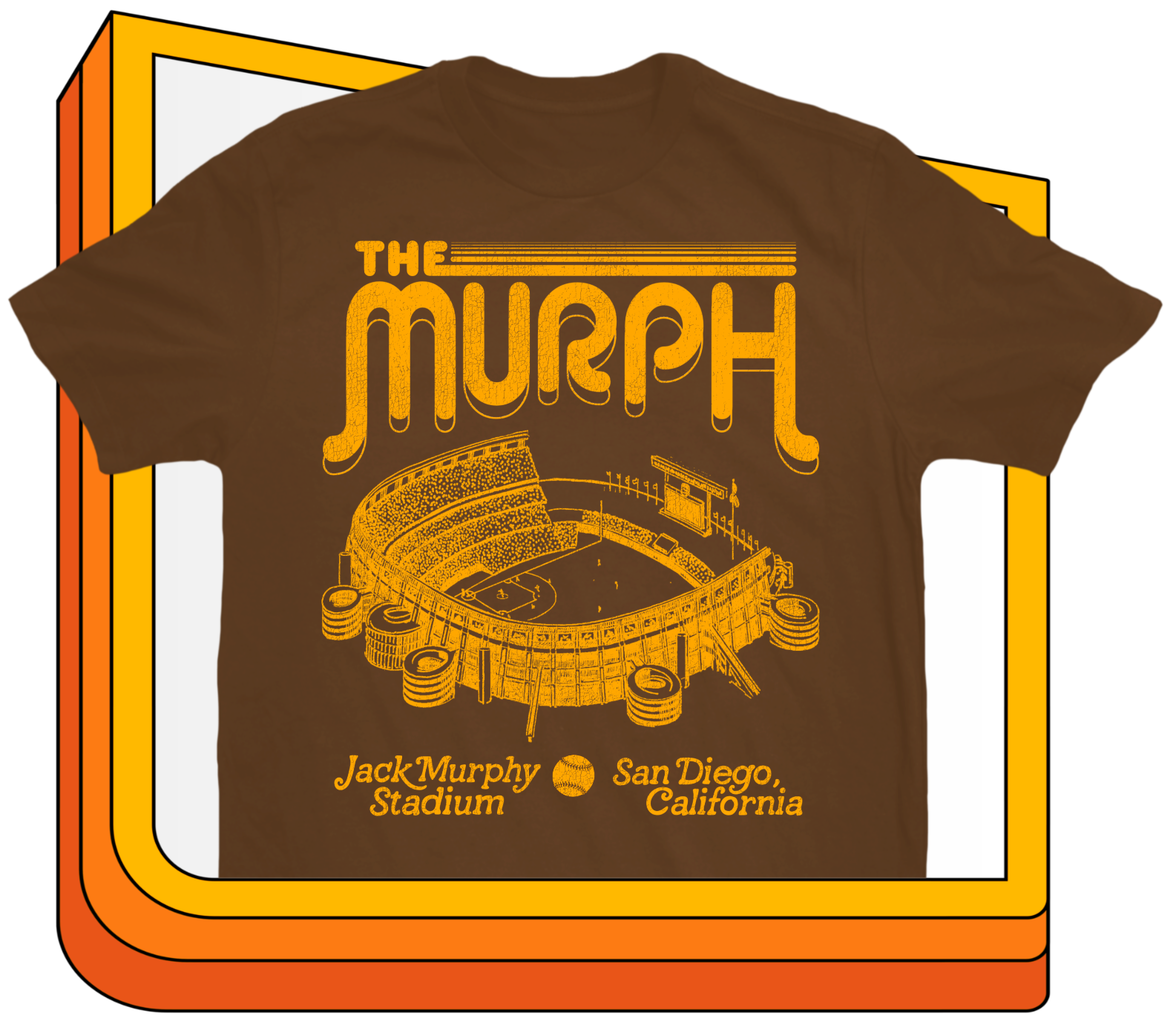 Retro Sports Stadiums – Retro Travel Tees